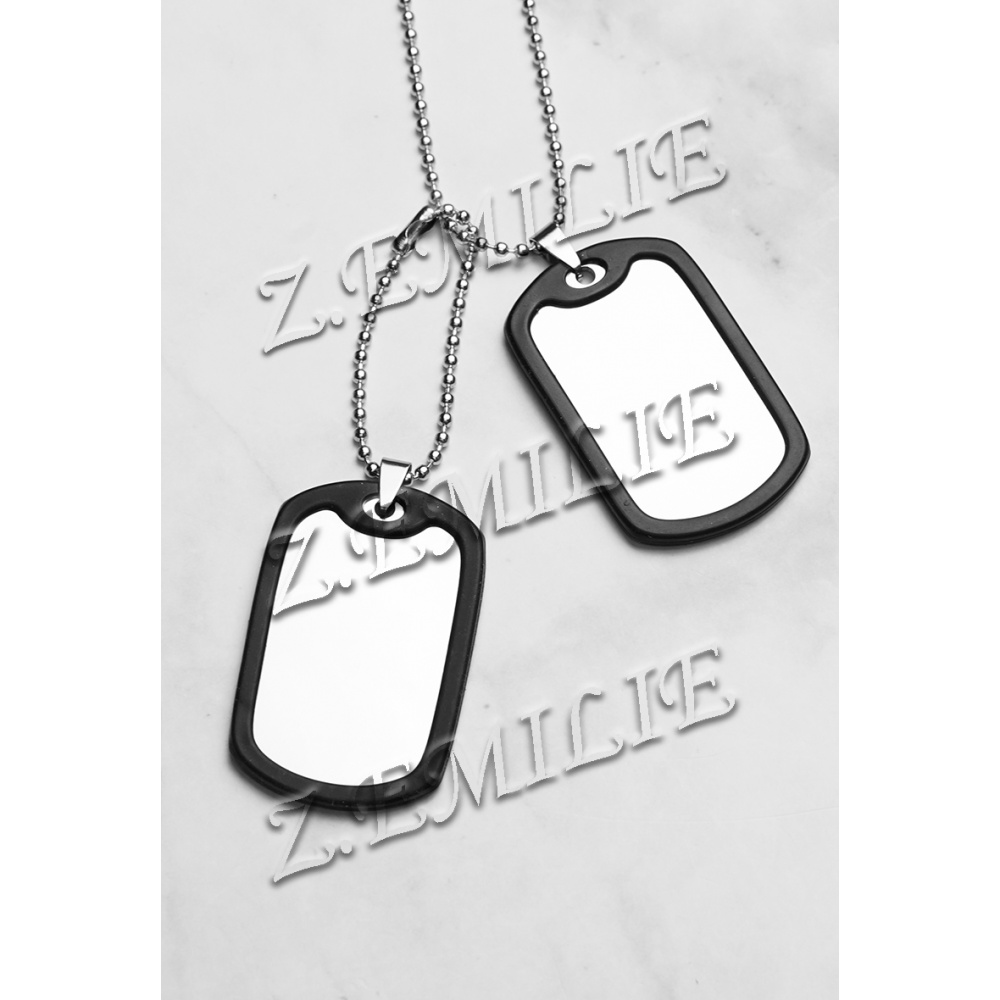 Collier acier militaire